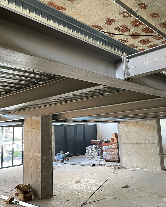 Floor structural modification - Andrea Construction